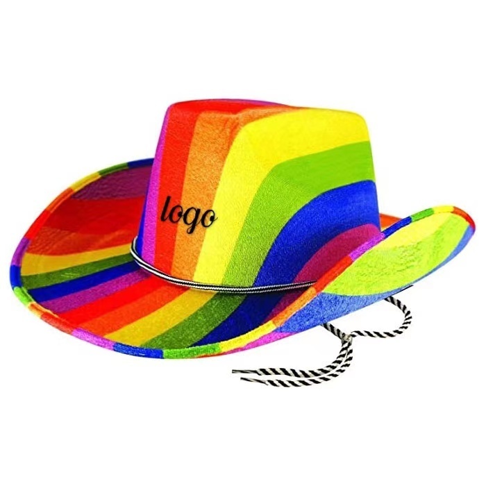 Gay Pride Rainbow Hats