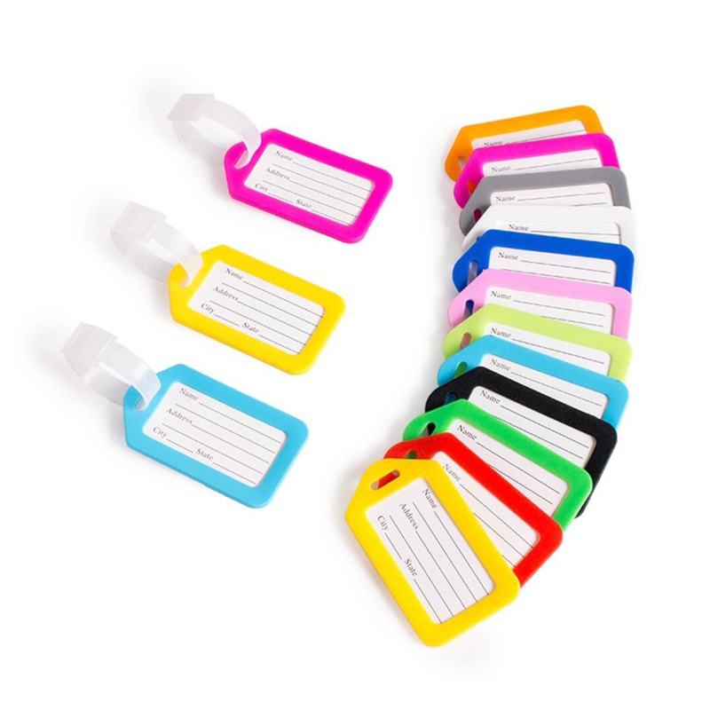 Plastic Luggage Tags