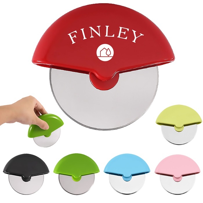 Round Stainless Steel Pizza Cutter