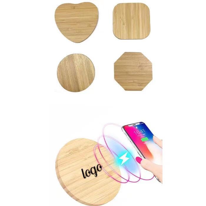 Eco-friendly Bamboo Wireless Charger