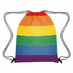 Rainbow Drawstring Bag